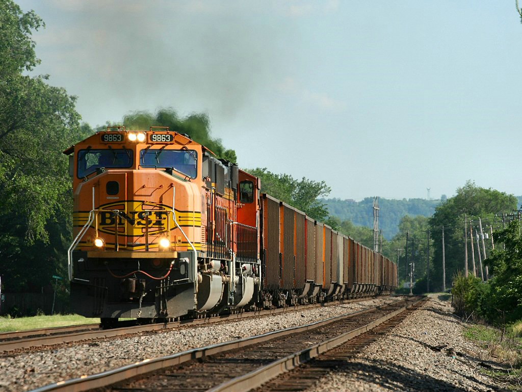 BNSF 9863